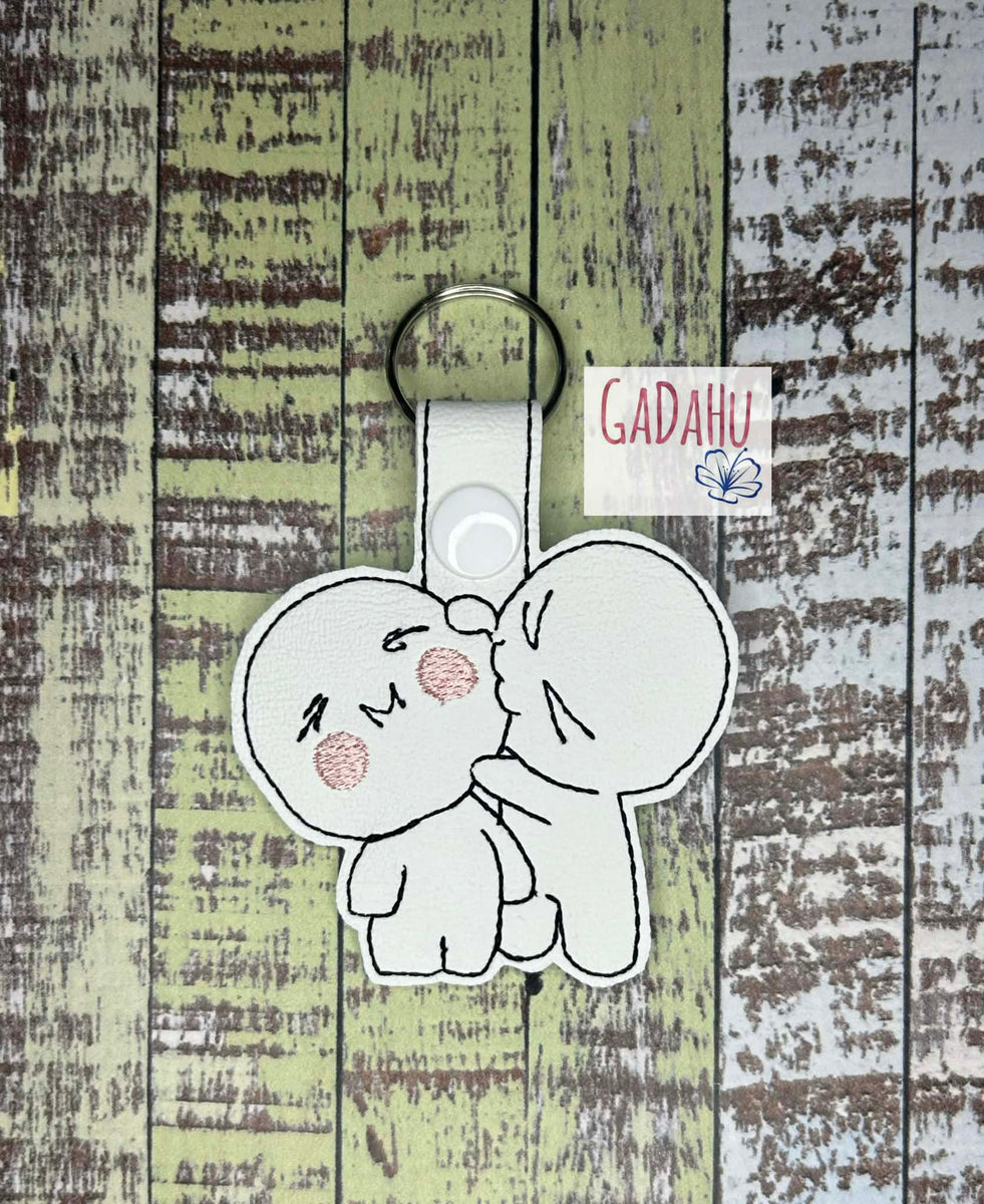 Annoy you forever Snap tab Key Fob ITH Embroidery Design file – Gadahu